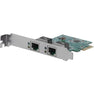 StarTech.com Dual Port Gigabit PCI Express Server Network Adapter Card ...
