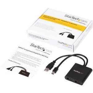 StarTech.com Mini DisplayPort to DisplayPort Multi-Monitor Splitter - | Newest Products ...
