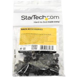 StarTech.com Server Rack Screws - 10-32 Screws - Rack Mount Screws - N ...