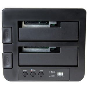 StarTech.com Standalone Hard Drive Duplicator, External Dual Bay HDD/S ...