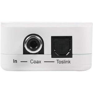 StarTech.com Two Way Digital Coax to Toslink Optical Audio Converter R ...