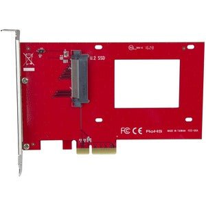 StarTech.com U.2 to PCIe Adapter for 2.5" U.2 NVMe SSD - SFF-8639 PCIe | Newest Products ...