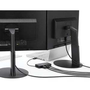 StarTech.com USB to Dual DisplayPort Mini Docking Station - Dual 4K 60 ...