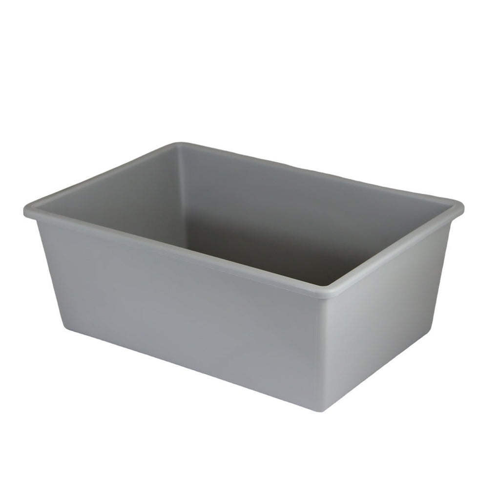 Taurus Tray Tote Large 398x274x150mm Grey | Containers & Storage ...