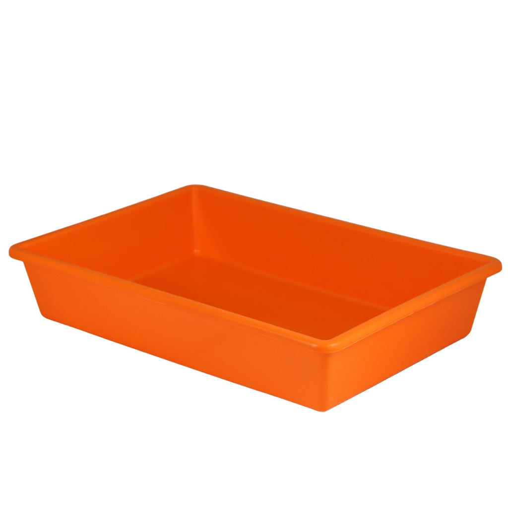 Taurus Tray Tote Small 397x270x75mm Orange | Containers & Storage ...