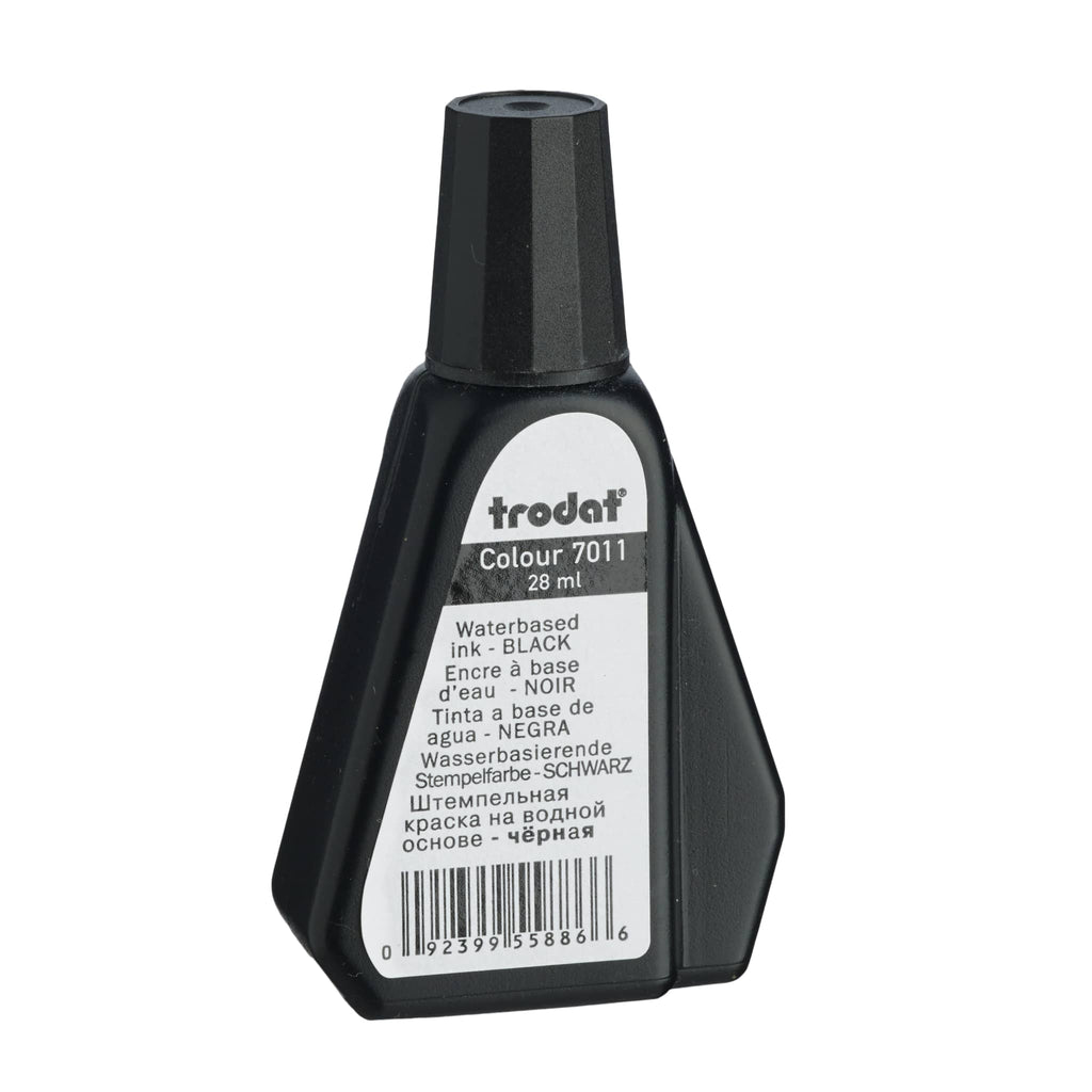 Trodat Rubber Stamp Ink 28ml 7011 Black | Desktop Essentials — Discount ...