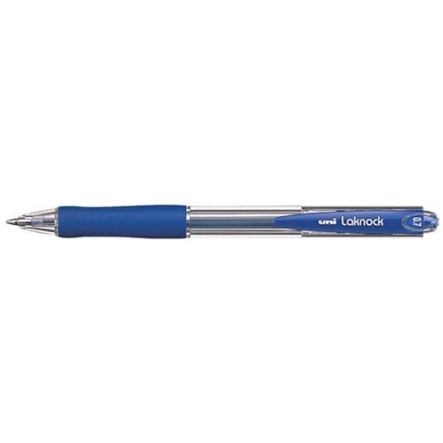 Uni Laknock SN-100 Pen - Blue (0.7mm) | Ballpoint Pens — Discount Office