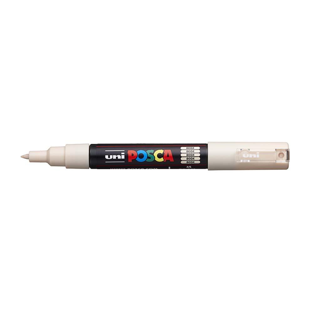 Uni Posca Paint Marker PC-1M, Beige, Extra Fine 0.7-1.0mm | Markers ...