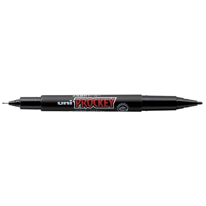 Uni Prockey Marker Dual Tip 0.4/0.9mm Black PM-120 | Markers — Discount ...
