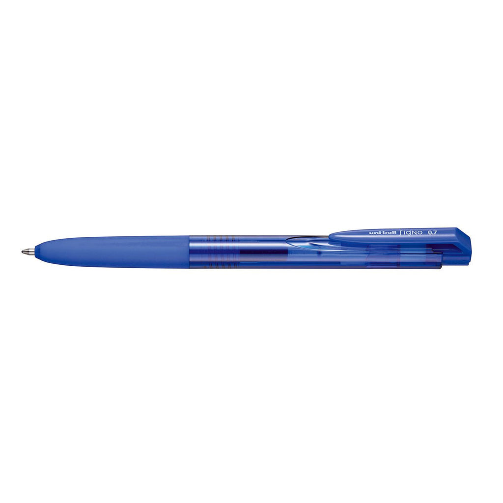 Uni Signo RT1 Rollerball Pen, 0.7mm, Retractable Blue UMN155 | Newest ...