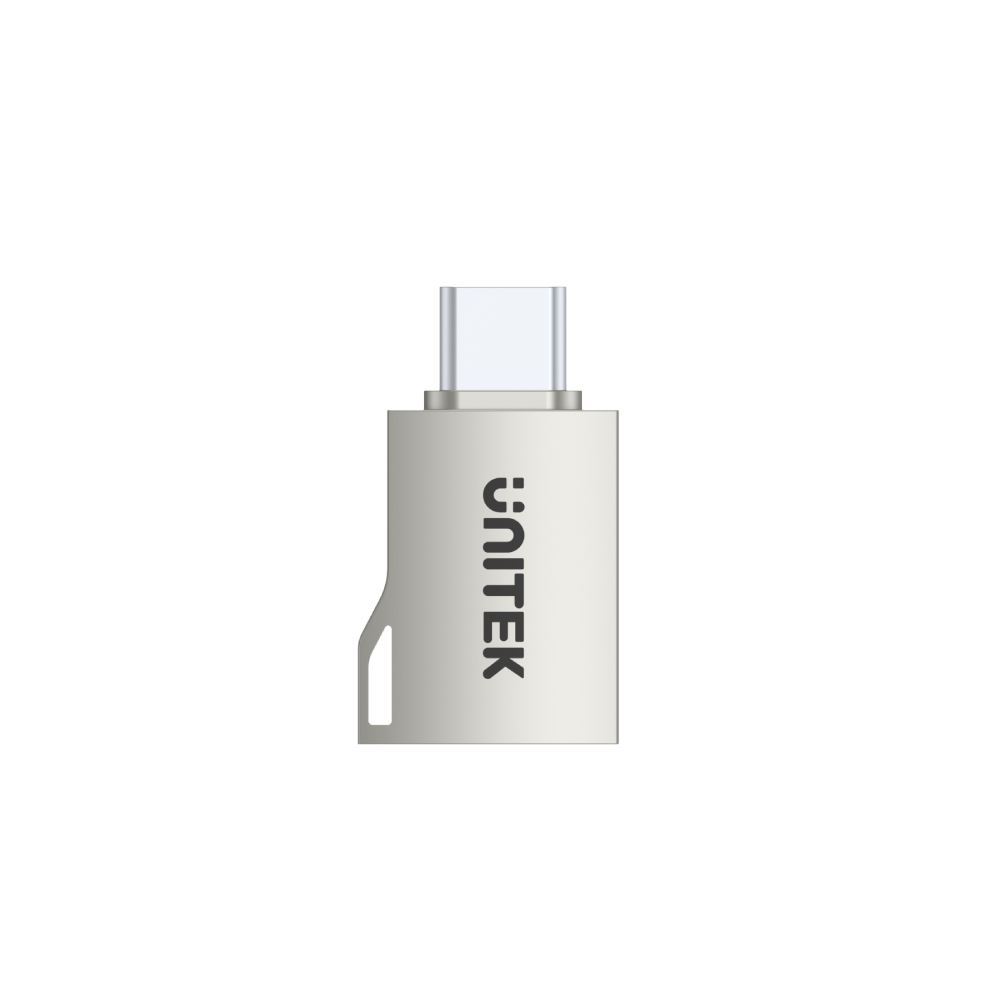 UNITEK USB-C Male to USB-A Female Ultra-Tiny Adaptor with Easy Grip De ...