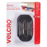 Velcro 25mm x 1mt Stick On General Purpose Hook & Loop Tape, Black ...