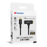 Verbatim 2-in1 USB-C to USB-C & Lightning Cable, 120cm | Newest ...