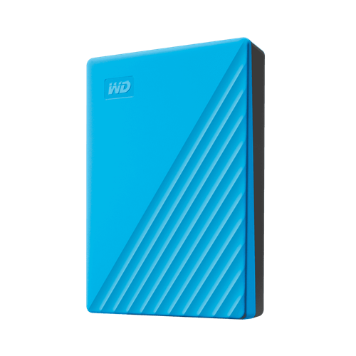 WD My Passport 4TB USB 3.2" External HDD, Blue | Disk & Storage ...